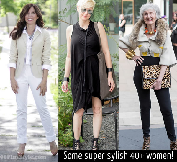 Why does 40+ style not feature ONLY women above 40?