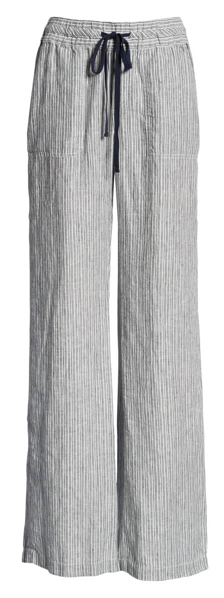 How to wear wide legged pants