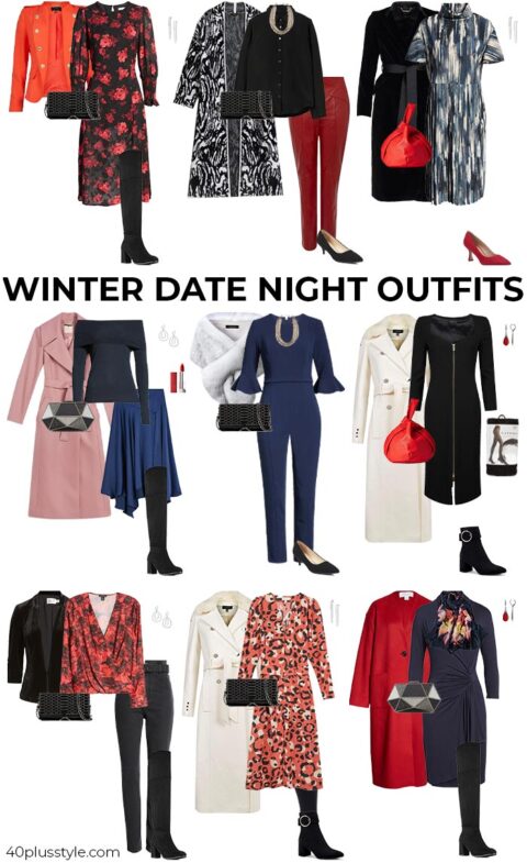 Winter date night outfits that will make you feel irresistible AND warm