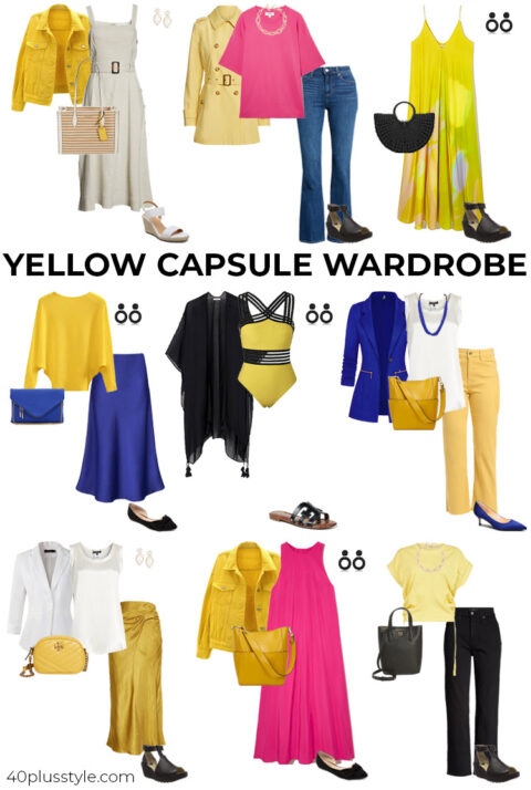 How to wear yellow - different ways and color combinations