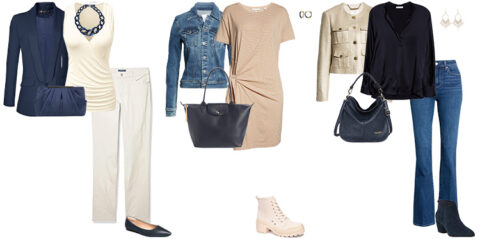 How to wear navy blue - best outfits & color combinations 40+style