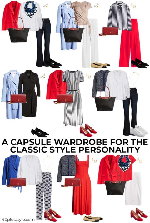 Classic style personality - A style guide and capsule wardrobe