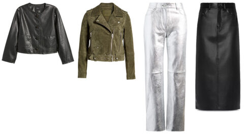 How to mix textures in your outfit | 40+style