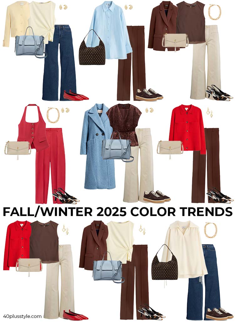 Fall color trends for 2025 | 40+style