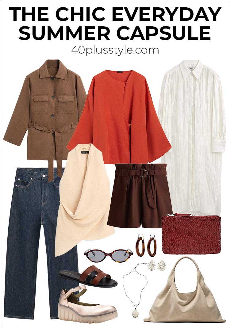 Summer capsule wardrobe for 2026 | 40plusstyle.com