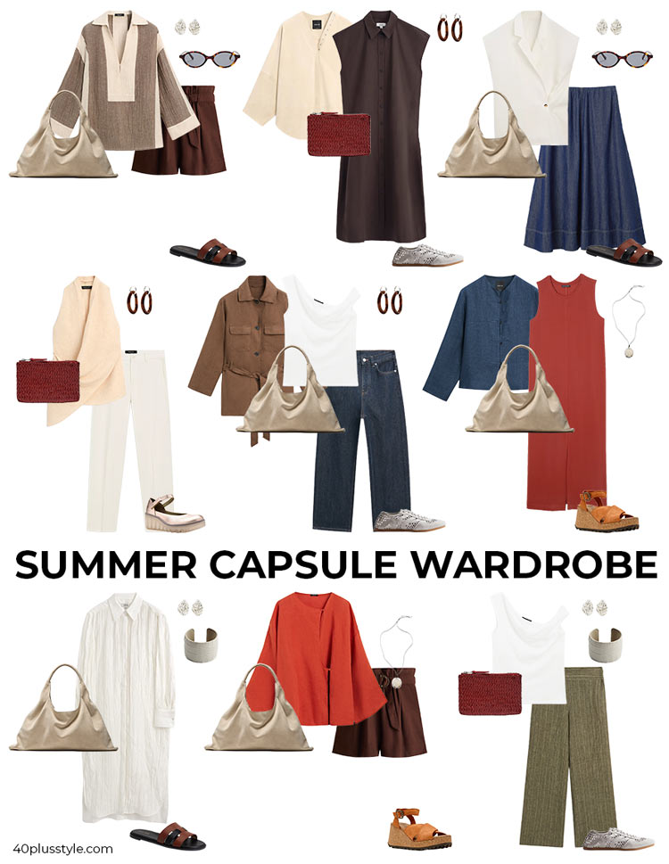 Summer capsule wardrobe for 2026 | 40plusstyle.com